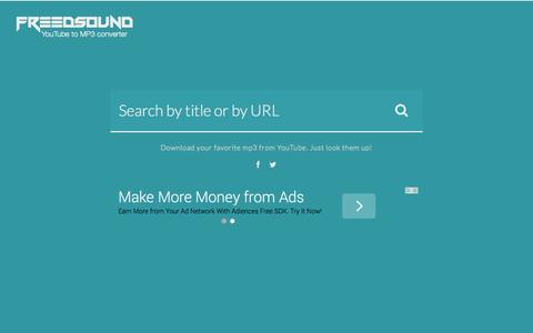 Freedsound Youtube MP3, come usarlo? - Visibility Reseller